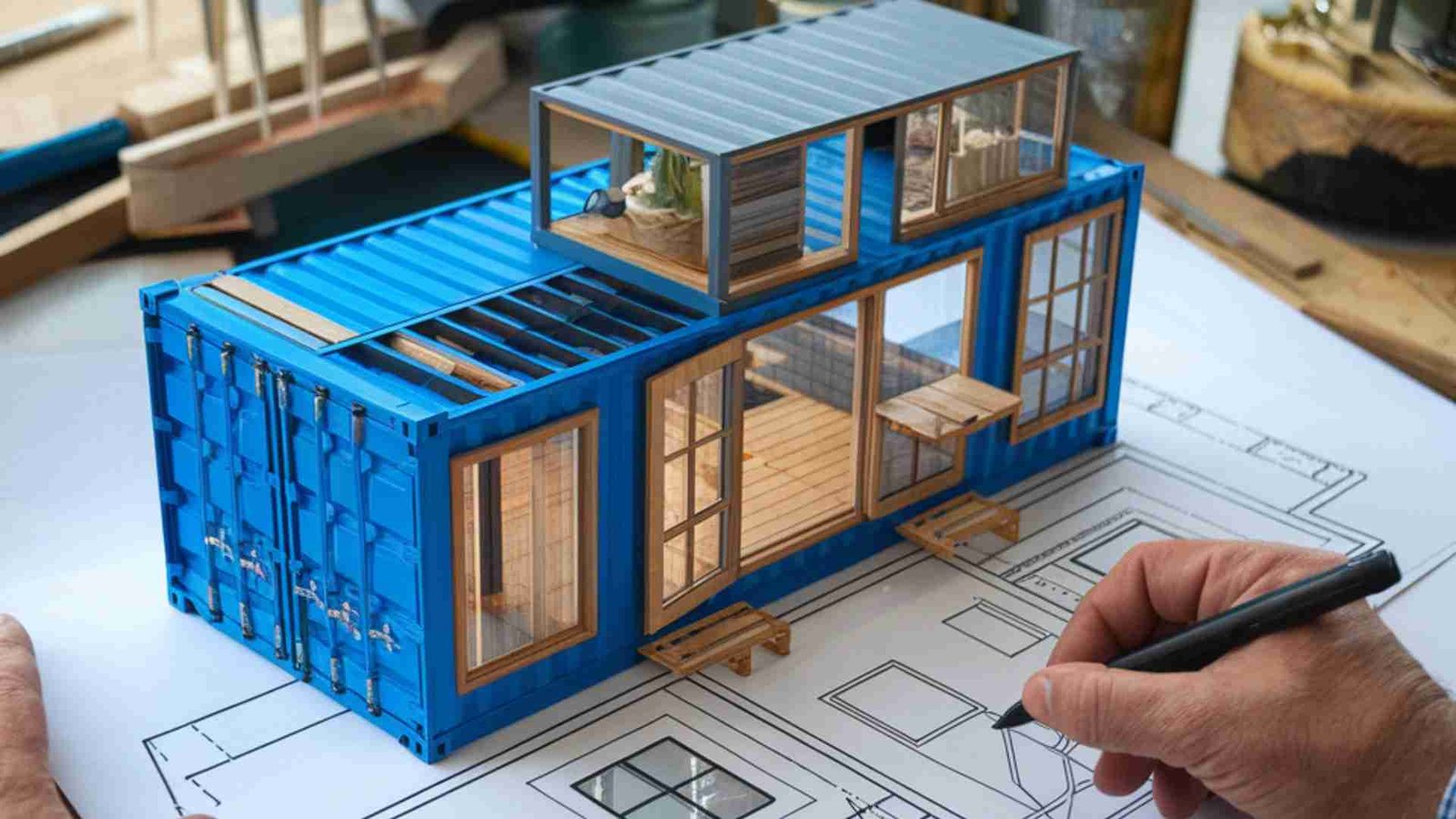 Shipping Container Home Plans & Drawings