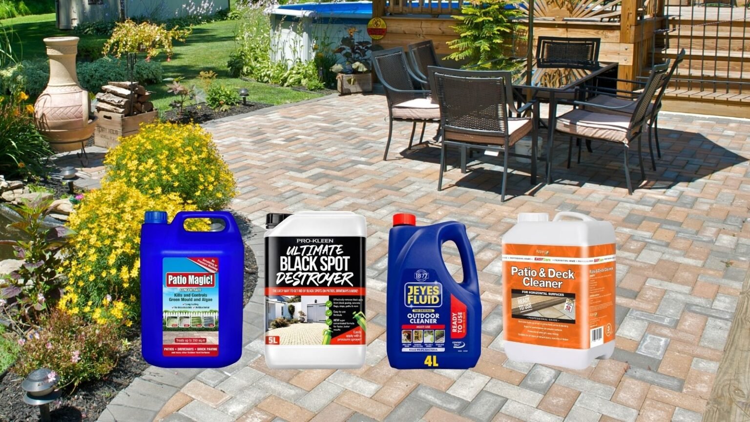 Best Patio Cleaners in the UK (Top Products for Removing Moss, Algae ...